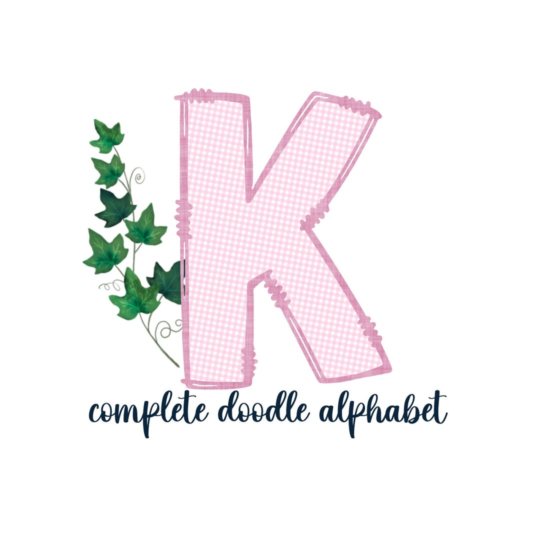 Doodle, Doodle Letters, Doodle Alphabet, PNG, Clipart, Sublimation ...