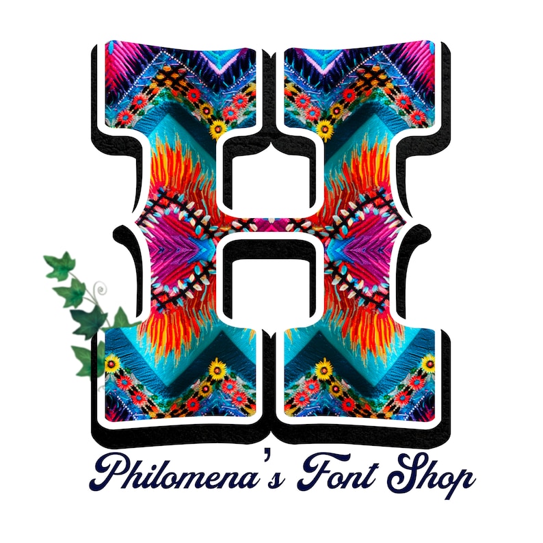 Western Font, Letters, PNG Alphabet, Sublimation, Cowgirl, Aztec ...