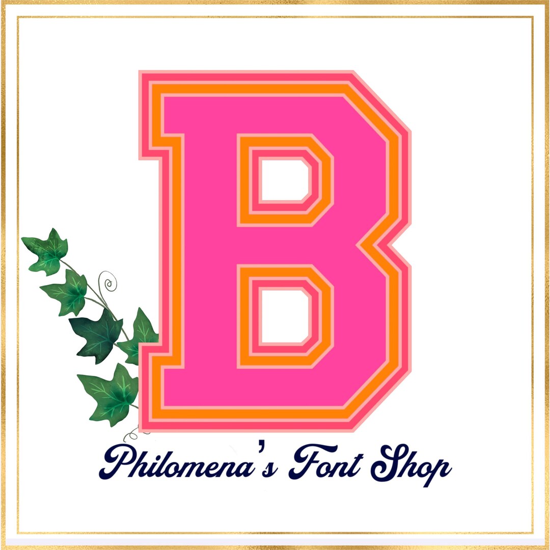 Pink & Orange Letterman Varsity Letters, Alphabet, Font, PNG, Clipart ...