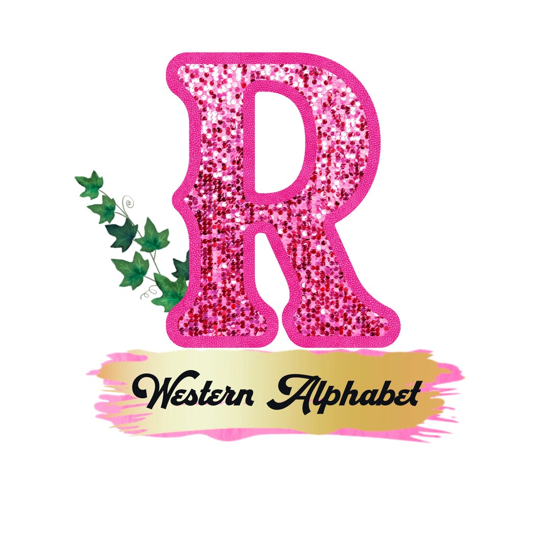 Western Font, Letters, PNG Alphabet, Sublimation, Preppy Stuff, Cowgirl ...