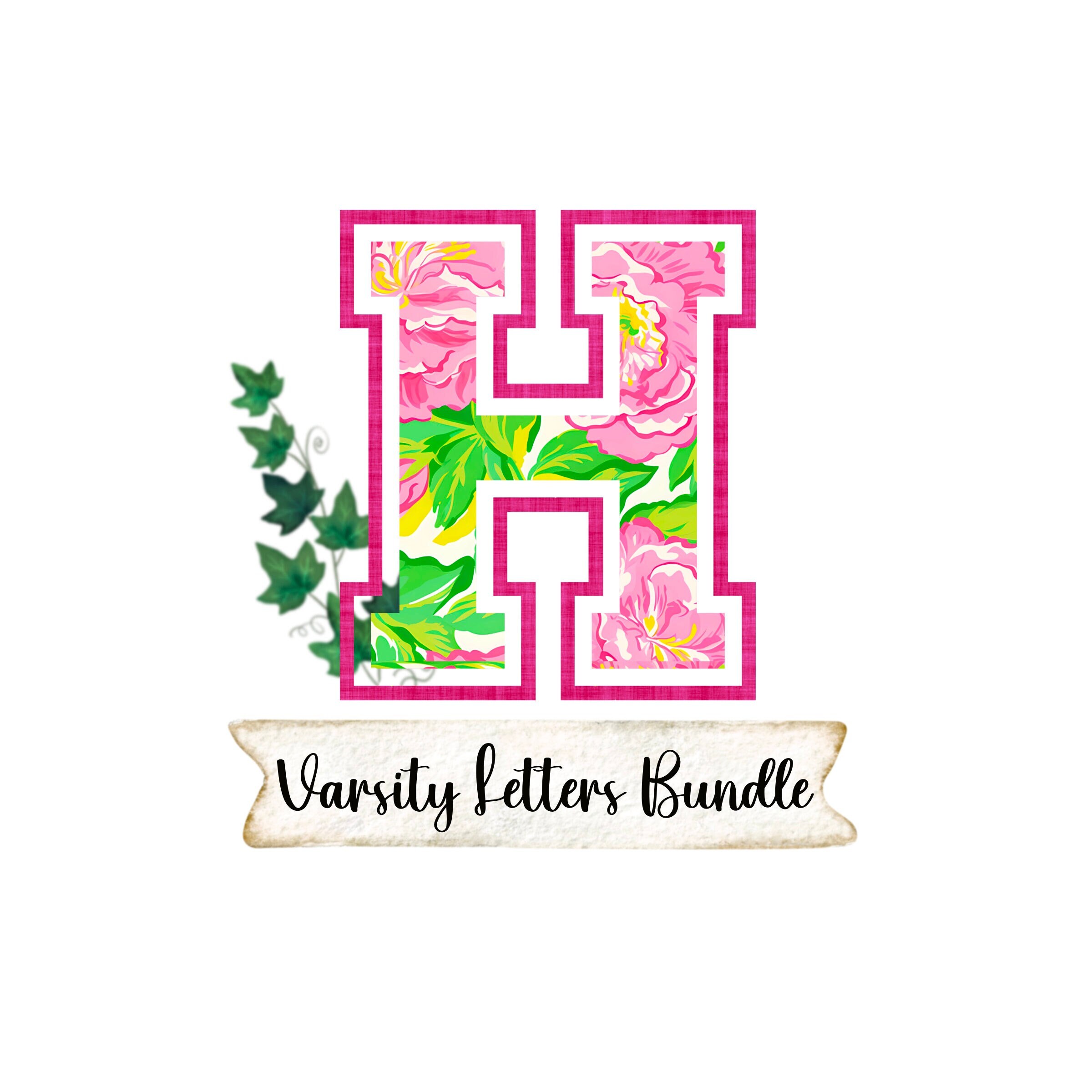 Varsity Font,varsity Letters, Alphabet, PNG, Sublimation, Clipart ...