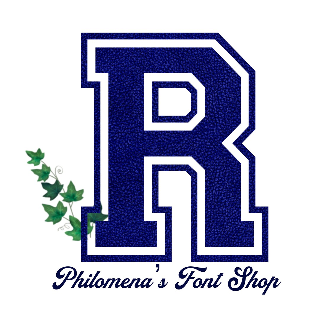 Varsity Letters, Alphabet, Font, PNG, Clipart, College Merch, Football ...