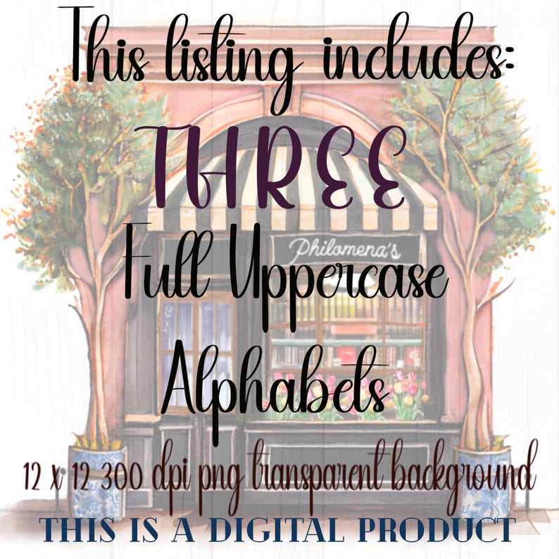 Halloween Doodle Letters, Doodle Font, Alphabet, Spooky Season, PNG ...