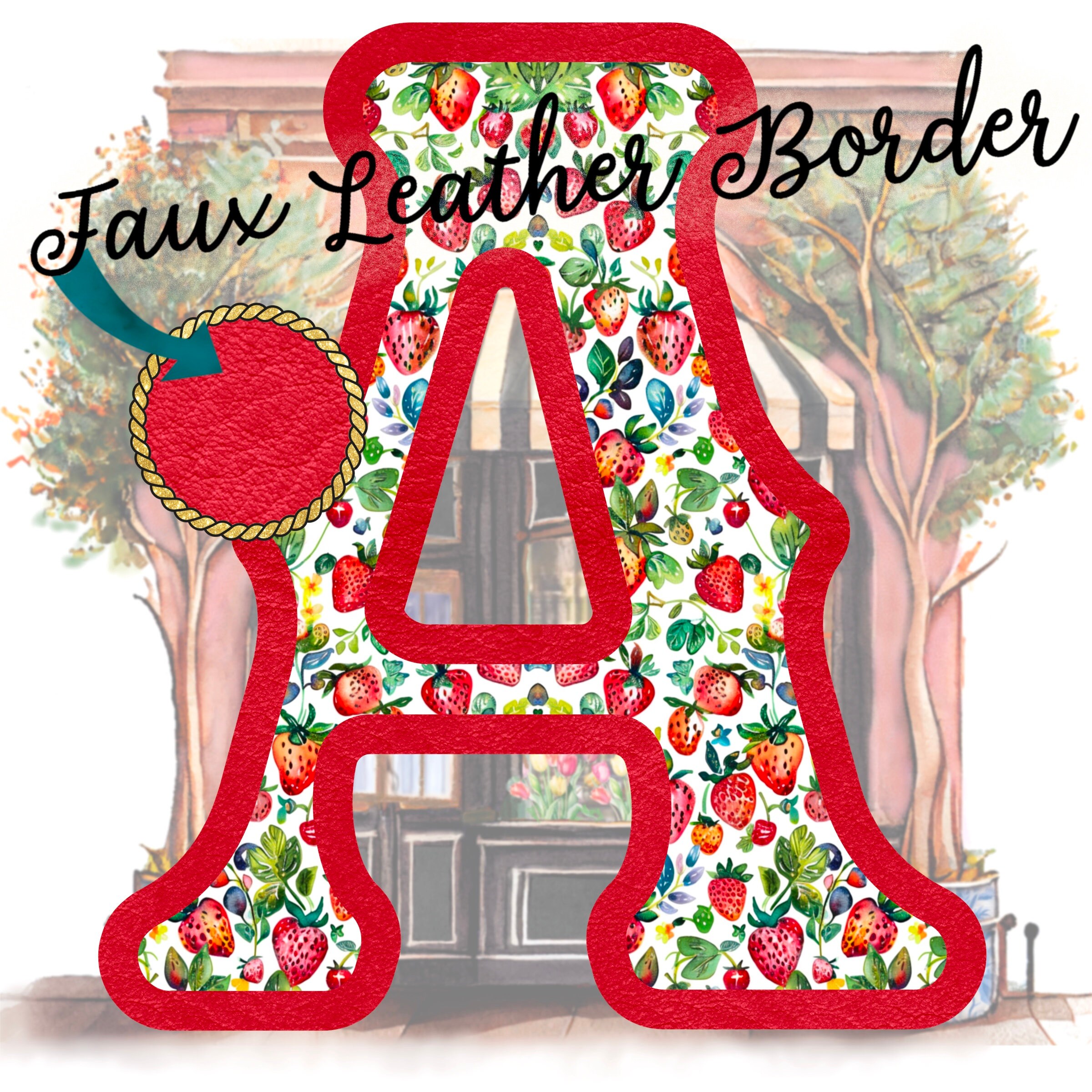 Western Font, Letters, PNG Alphabet,coquette Cowgirl,strawberry Print ...