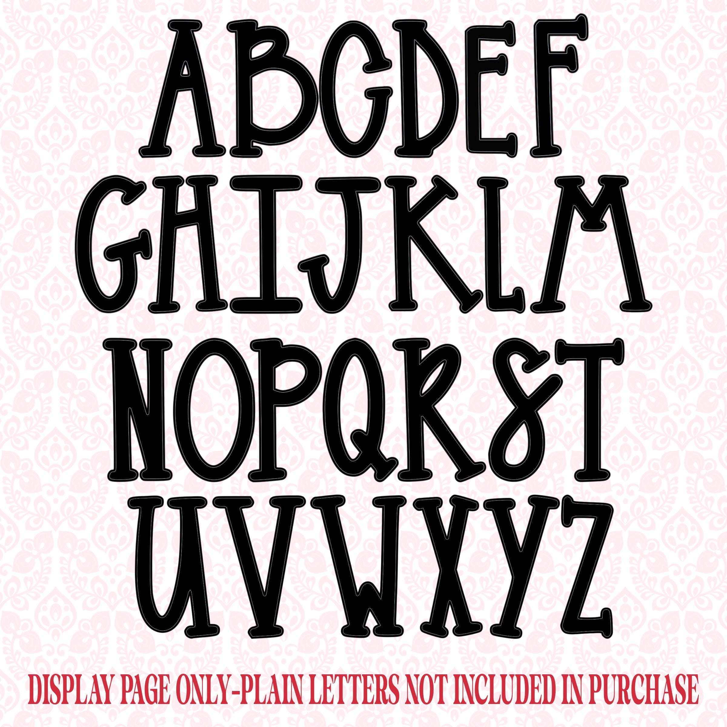 Doodle Letters, Doodle Alphabet, Font, PNG, Clipart, Sublimation, Blue ...