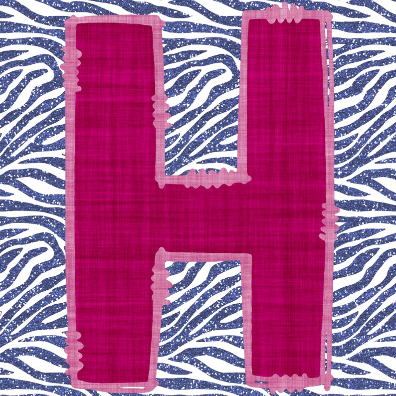 Doodle Letters, Alphabet, PNG, Clipart, Sublimation, Preppy, Pink, - Etsy