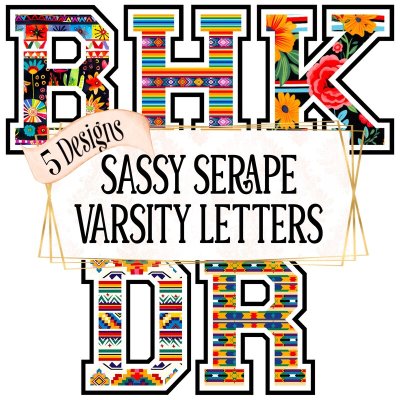 Aztec Letters Svg - Etsy