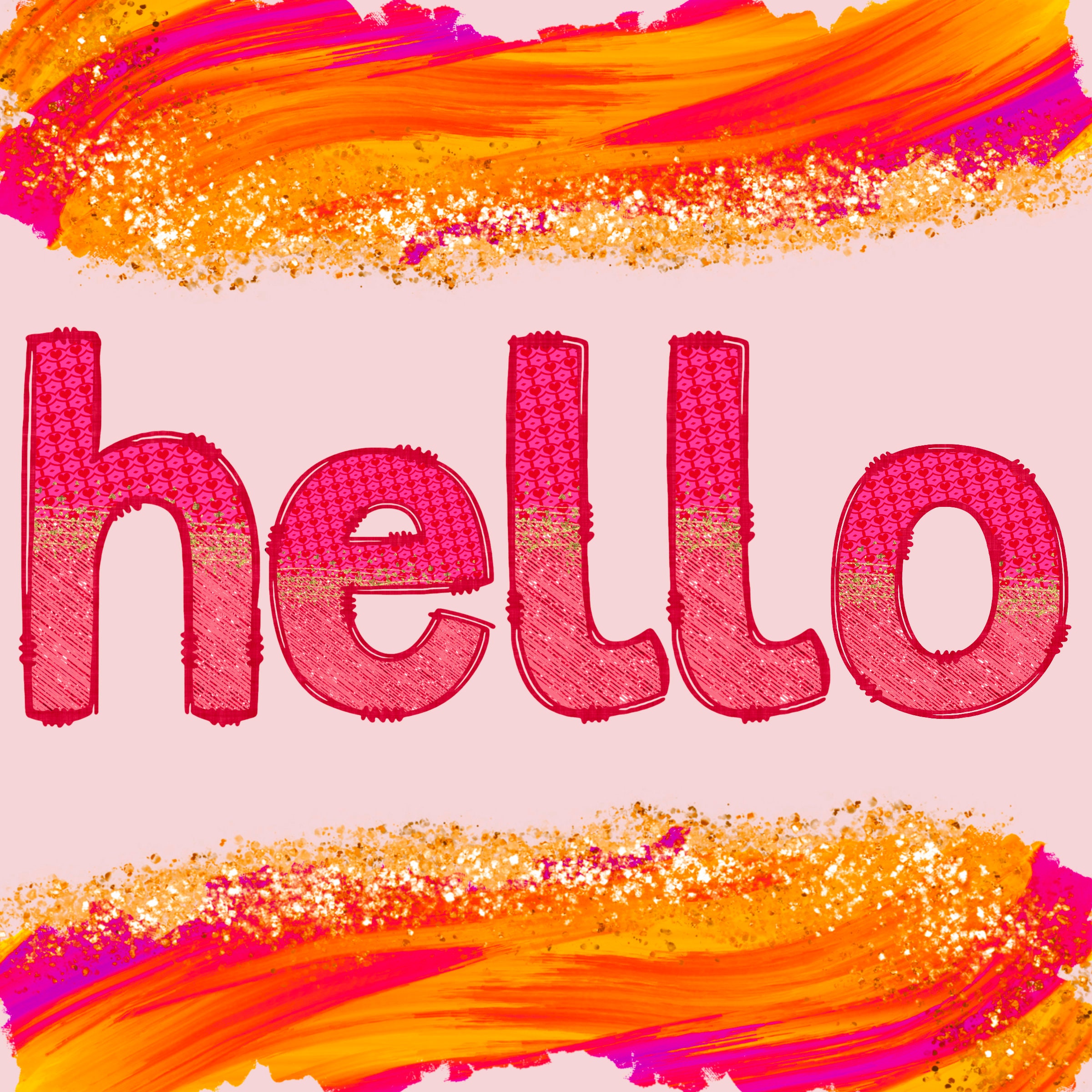 Doodle Letters, Alphabet, PNG, Clipart, Font, Sublimation, Glitter ...