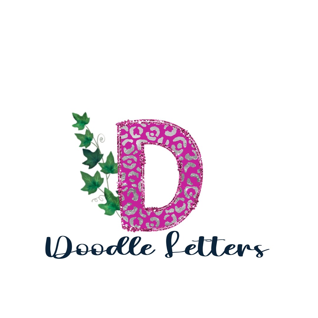 Doodle Letters, Doodle Alphabet, Font, PNG, Clipart, Sublimation ...