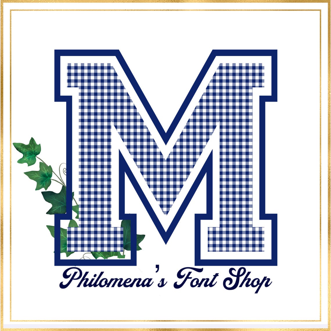 Gingham Letterman Varsity Letters Alphabet Font PNG Clipart College ...