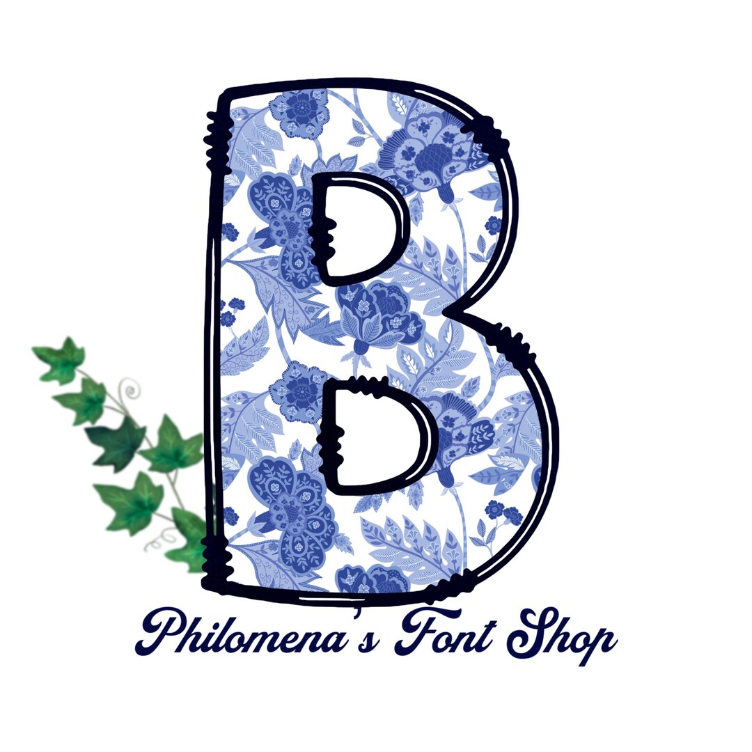 Chinoiserie Doodle Letters, Doodle Alphabet, Font,sublimation, PNG ...