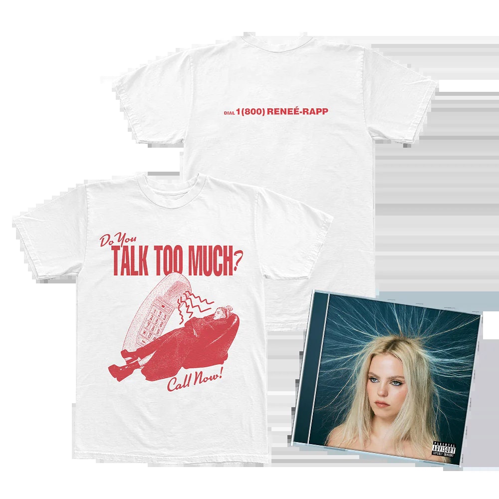 Do You Talk Too Much Renee Rapp DIAL Inspired tee, Renee Rapp Tour 2024 ...