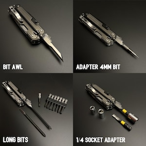 Leatherman Bit Set Awl and Long Bit - Etsy