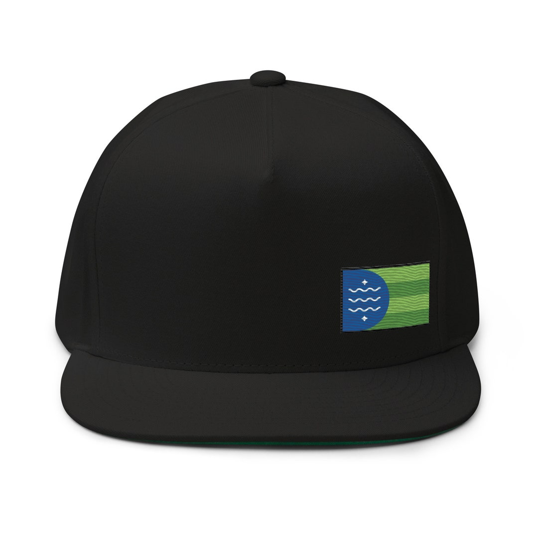 Flat Bill Cap Bellingham City Flag - Etsy