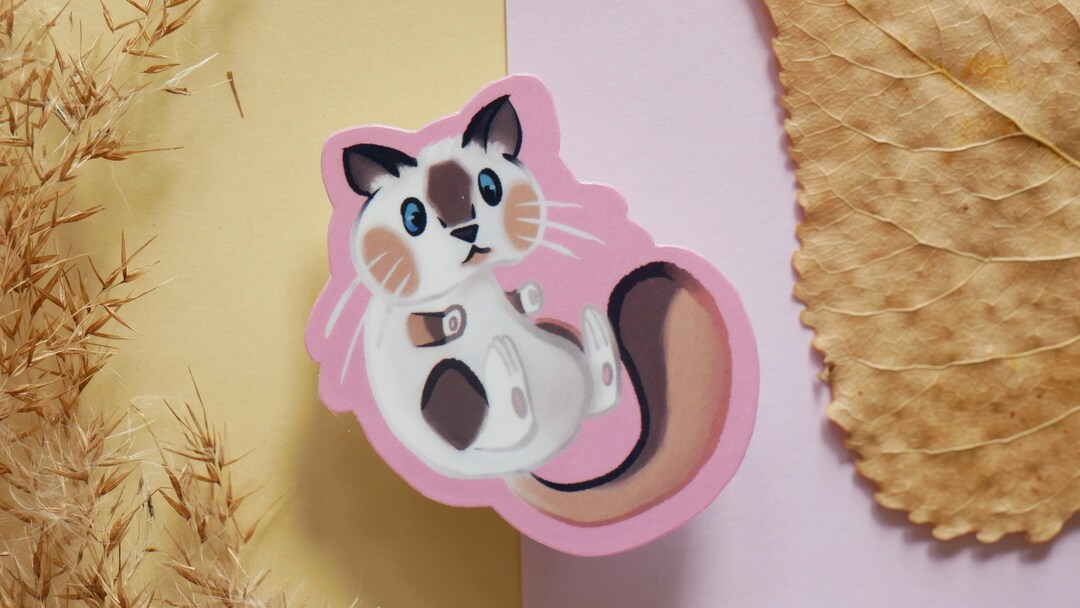 Cute Cat Stickers Vinyl Cat Stickers - Etsy