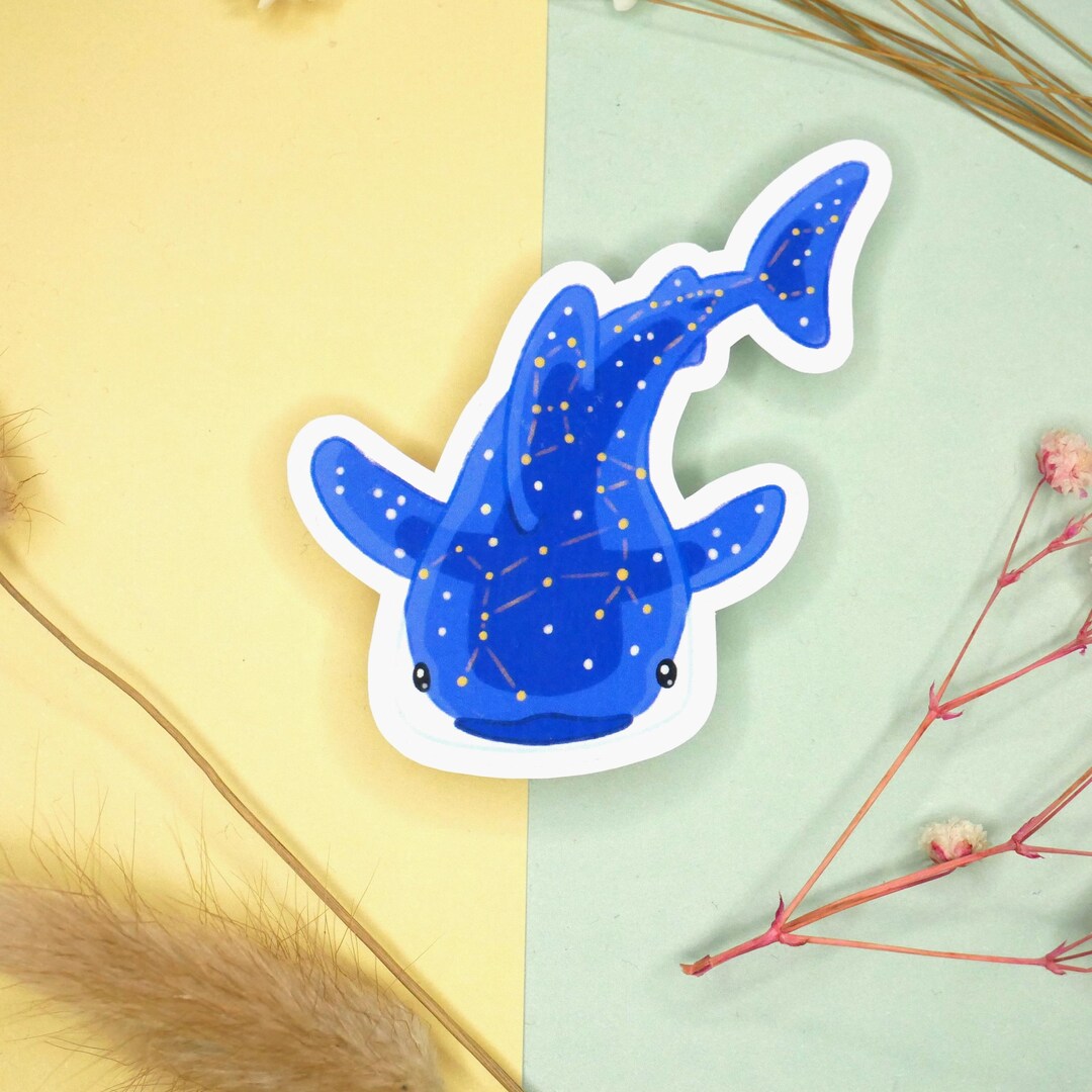 Ika-roa Sticker Māori Mythology Whale Vinyl Sticker Space Whale - Etsy