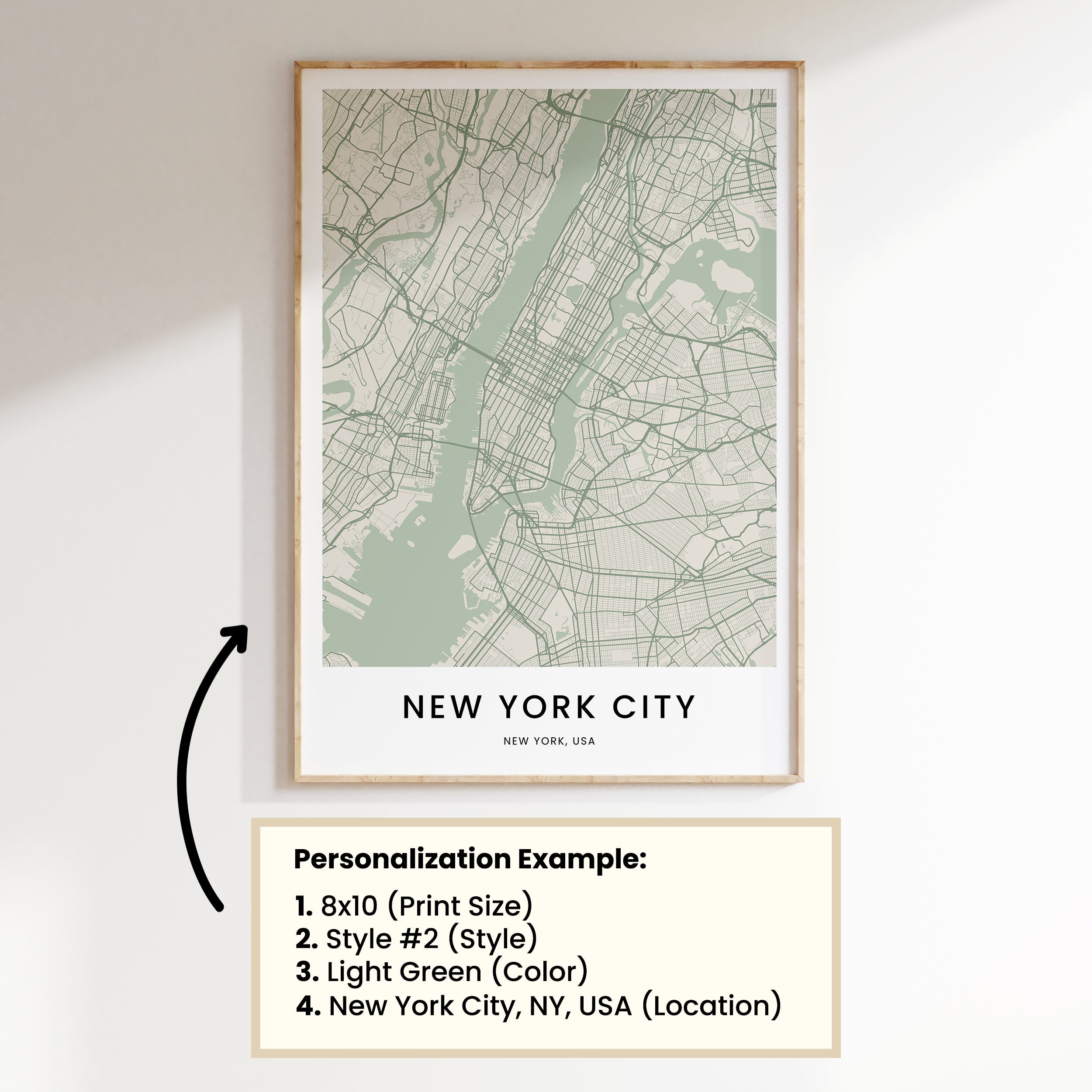 Custom City Map, Printable Minimal Map, Map Download, Minimalist Map ...