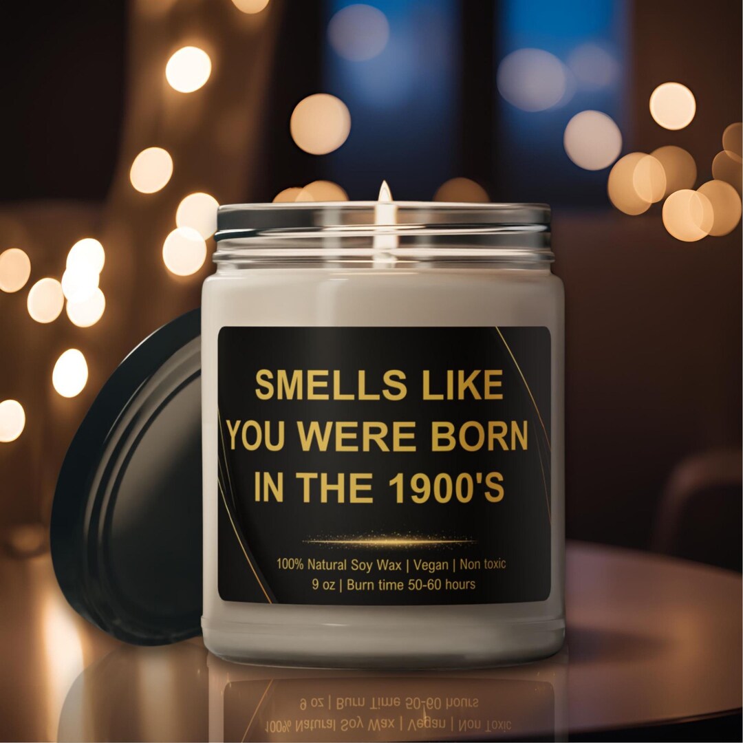Gag Gift 30th 40th 50th Birthday Funny Candle Gen X Gen Z Happy ...