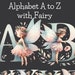 Alphabet A to Z With Fairy, Watercolor Clipart, Cute Watercolor for ...