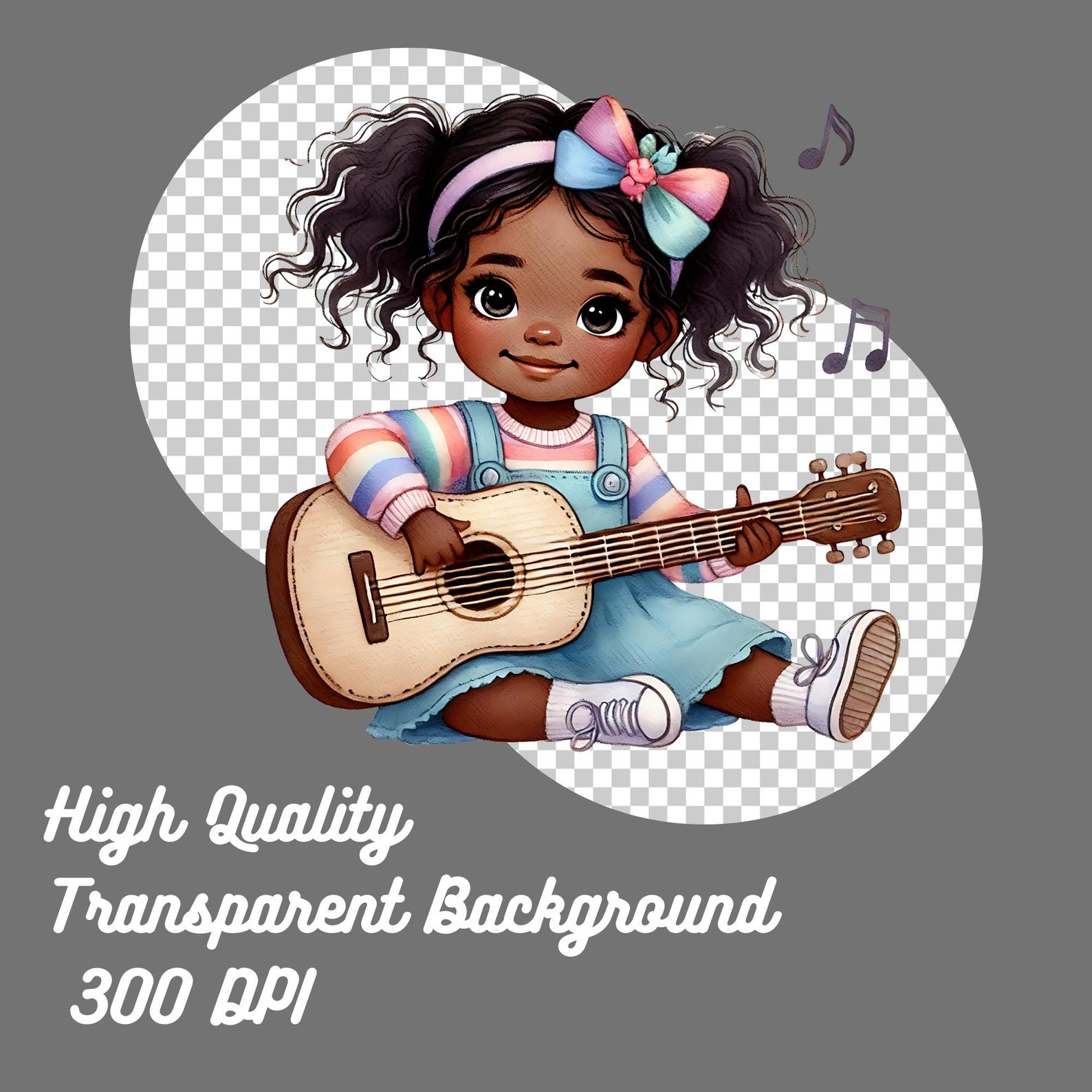 Black Girl Watercolor Clipart, Cute Activity PNG (commercial Use) - Etsy