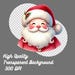 20 PNG, 300 DPI, Christmas Elements, Watercolor Clipart, Commercial Use ...