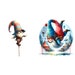 14 PNG, 300 DPI, Gnomes in the Circus, Watercolor Clipart, Cute ...