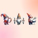 21 PNG , 300 DPI, Gnomes in Marching Band, Watercolor Clipart, Cute ...