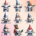 21 PNG , 300 DPI, Gnomes in Marching Band, Watercolor Clipart, Cute ...