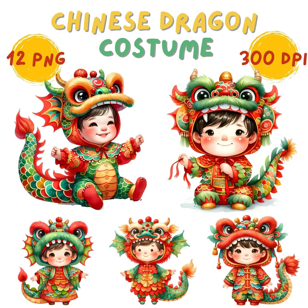 Chinese Dragon Costume - Etsy