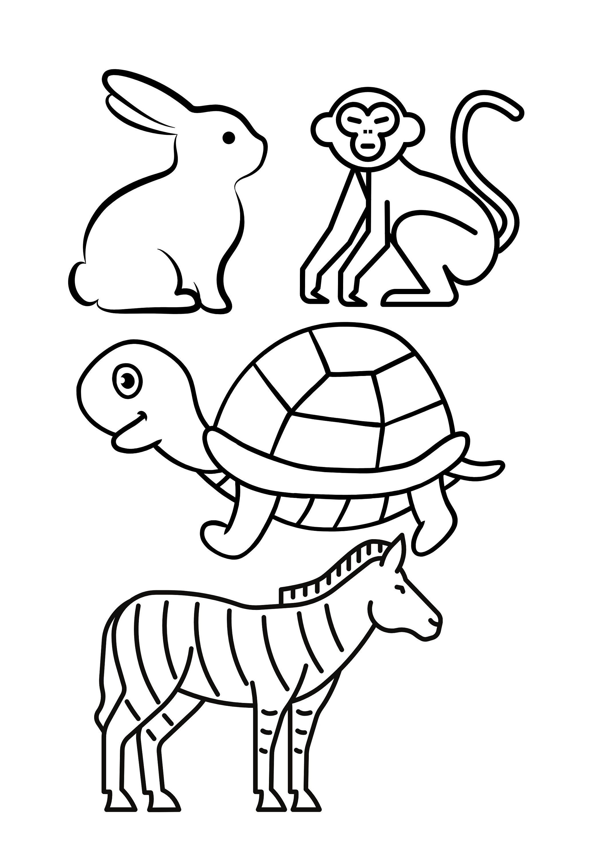 Tracing Coloring Pages for Preschool - Etsy