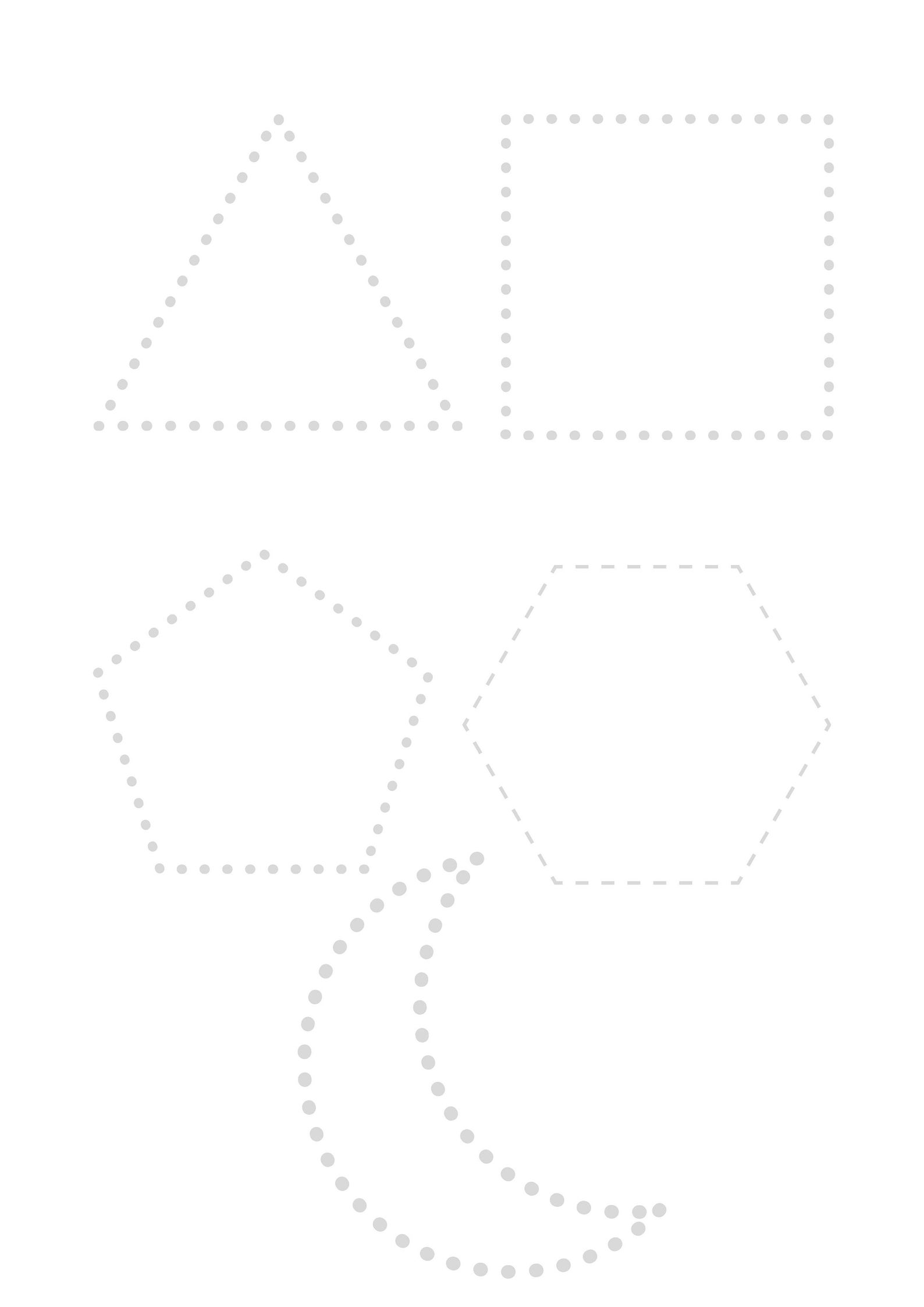 Tracing Coloring Pages for Preschool - Etsy