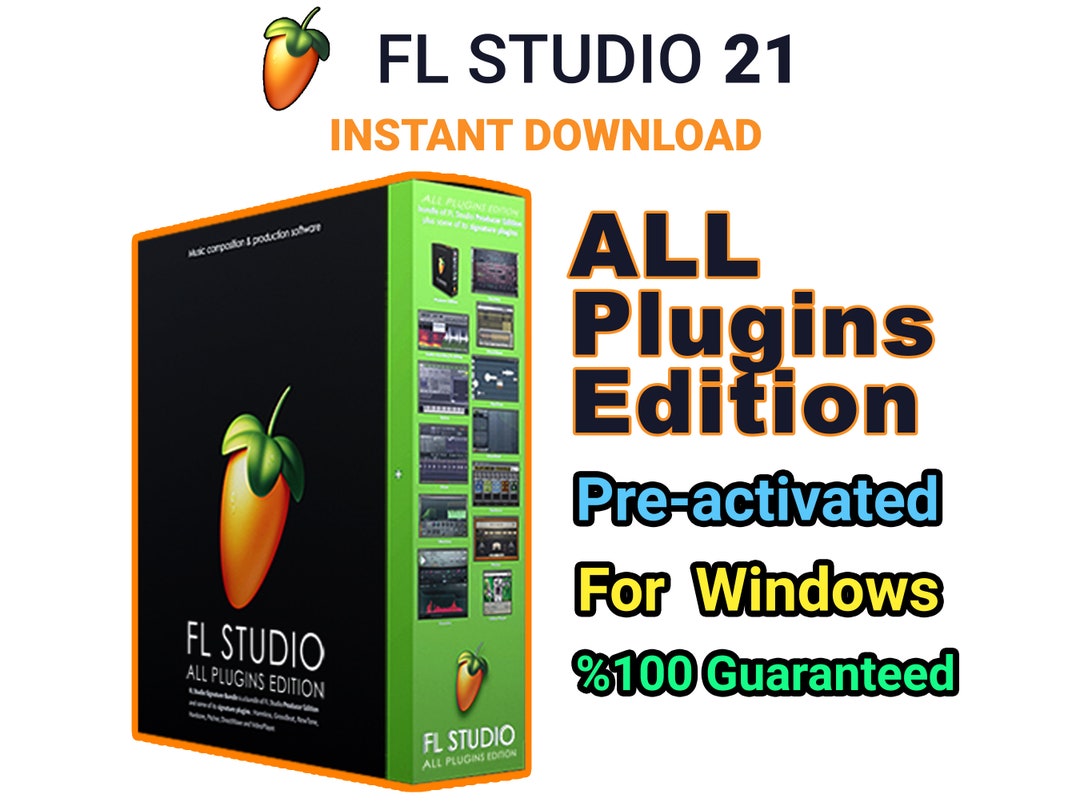 FL Studio 21 All Plugins Edition for Windows Lifetime Activation - Etsy ...