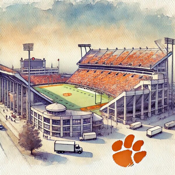 Clemson Svg - Etsy