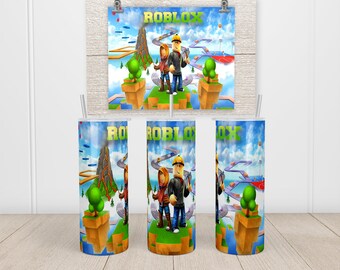 Roblox Wrap, Roblox PNG, Gaming Tumbler Wrap Sublimation Design PNG - Etsy
