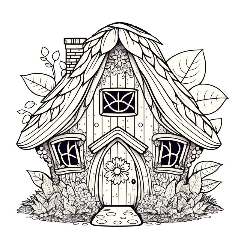 Whimsical Printable Coloring Sheets Surprise Bundle - Etsy