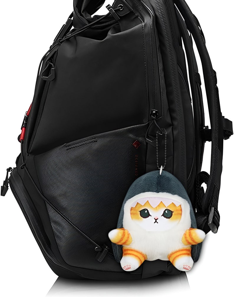 Cute Kawaii Cat Shark Plush Keychain 5 Inch - Etsy