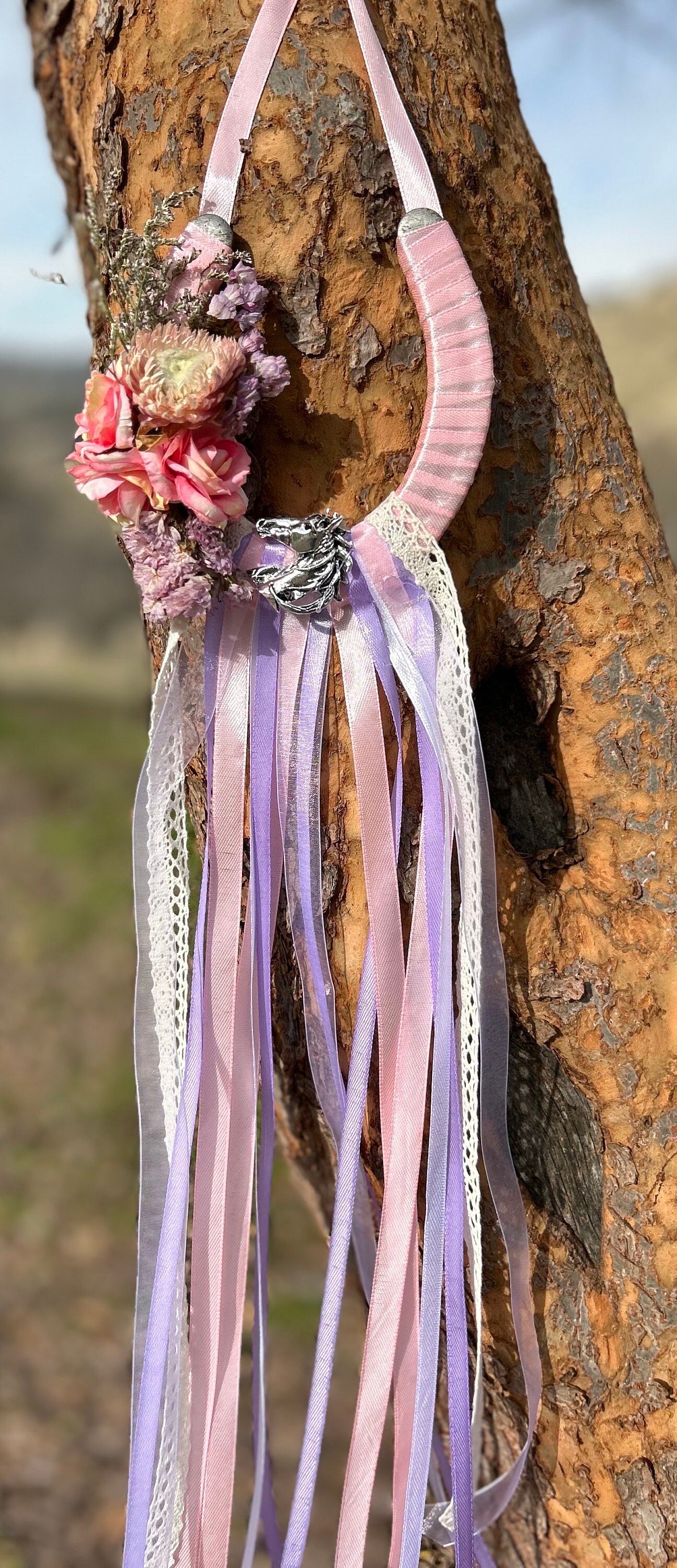 Traditional Rustic Hand Decorated Horseshoe - Etsy