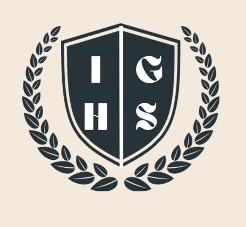 High School Logo - Etsy