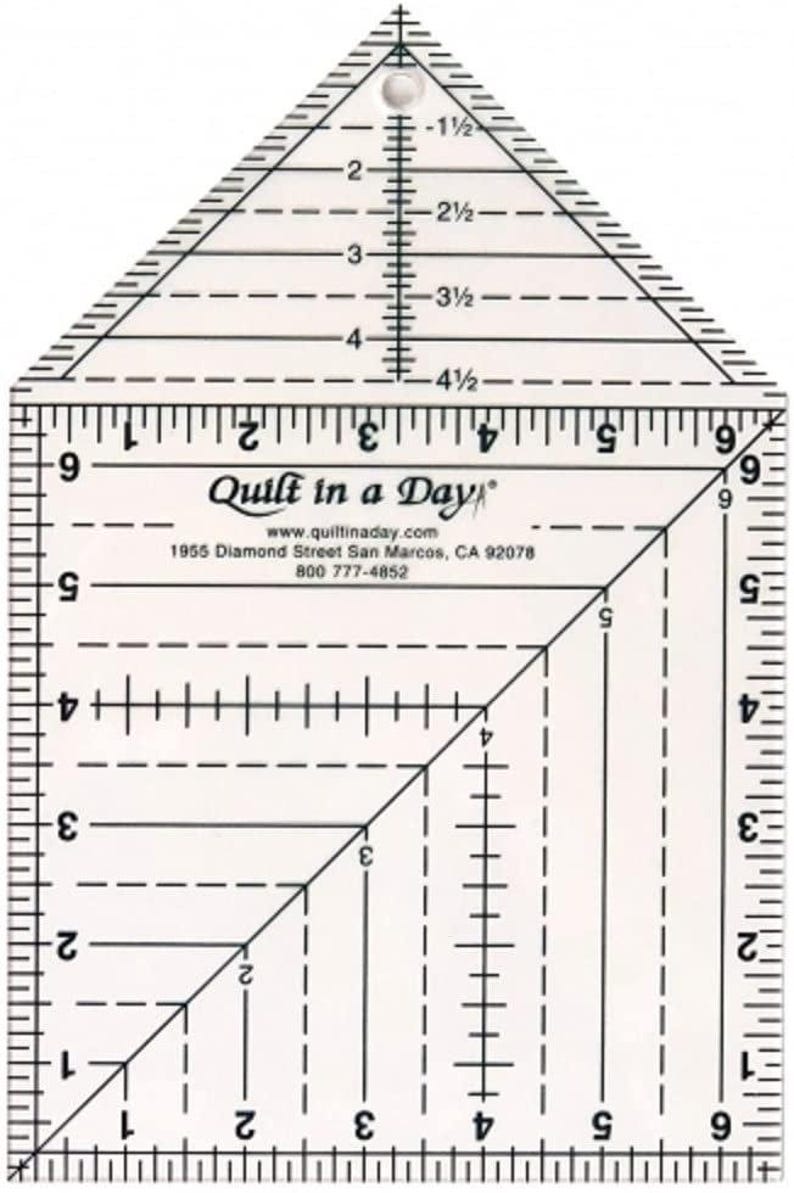 The Double Square up Ruler by Quilt in a Day - Etsy