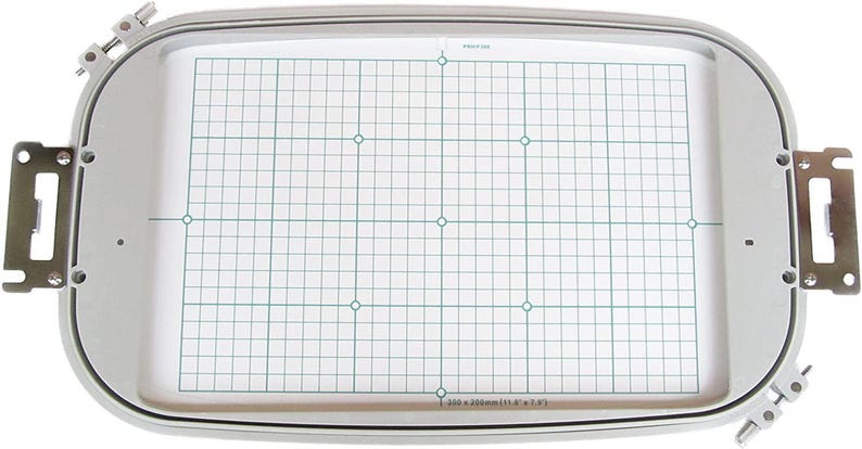 5-piece Embroidery Hoop Set for Brother PR Series & Babylock Machines – Compatible With PR600 ...