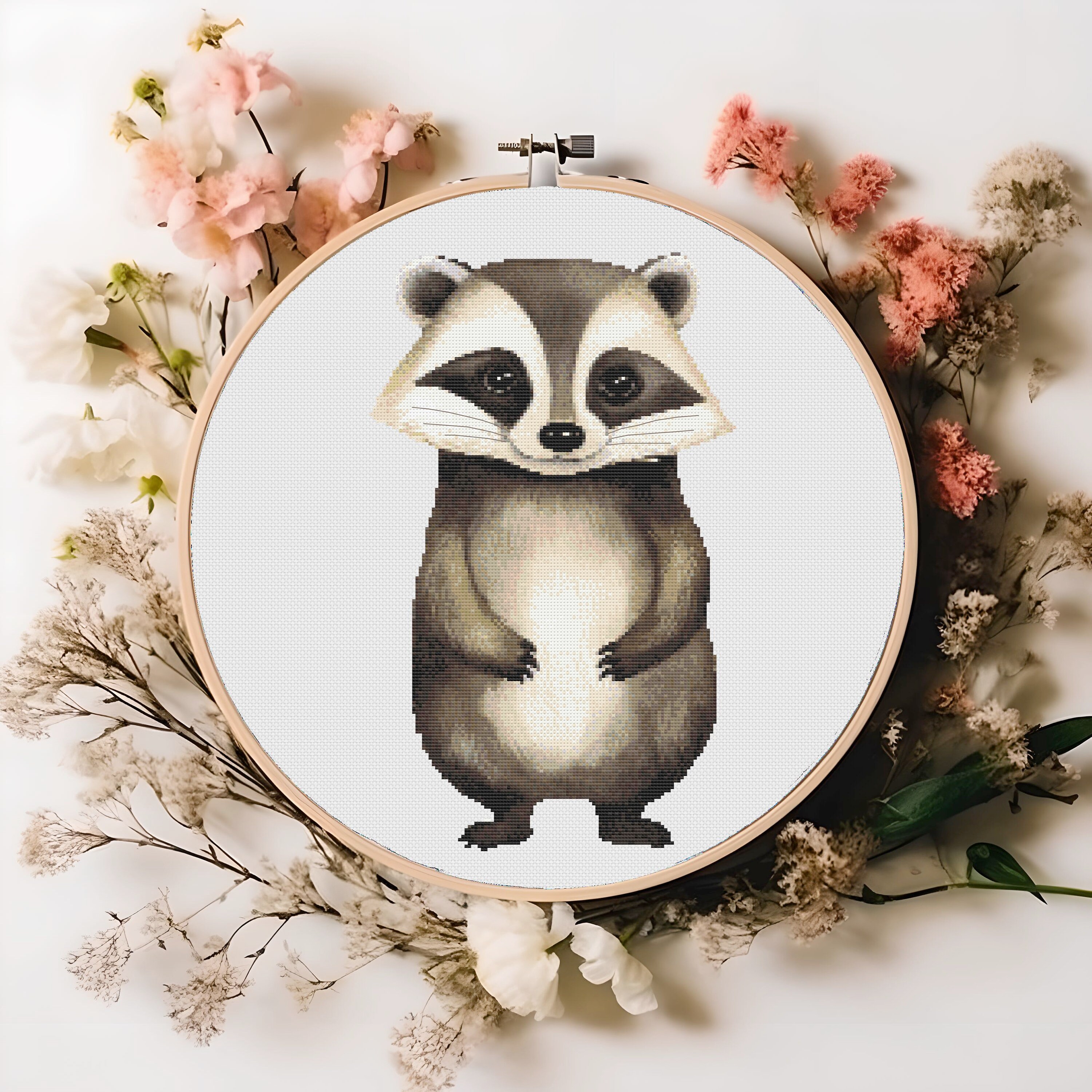 Cute Little Badger - Nursery Cross Stitch Pattern, PDF Pattern, Kids ...