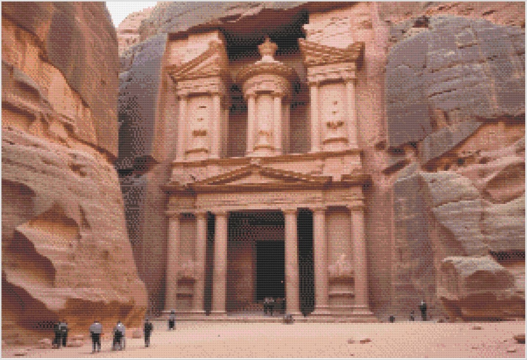Petra - Cross Stitch Pattern, PDF Pattern, Embroidery, DIY, Jordan ...