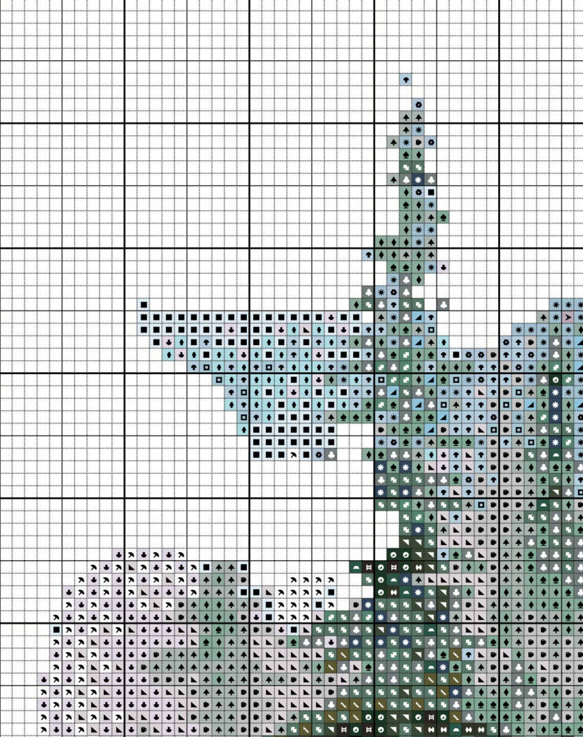 Mountain Cross Stitch Pattern: DIY Embroidery Design (PDF Pattern) - Etsy