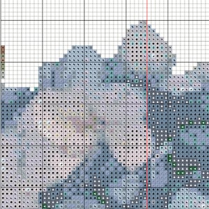 Hydrangea Bouquet Cross Stitch Pattern PDF – Floral Embroidery Design ...