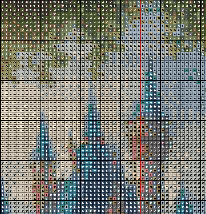 Fairytale Cross Stitch Pattern: Fantasy Fiction Embroidery (PDF Pattern ...
