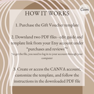 Fancy Digital Gift Voucher Template | Fully Customizable in Canva ...