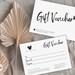 Fancy Digital Gift Voucher Template | Fully Customizable in Canva ...