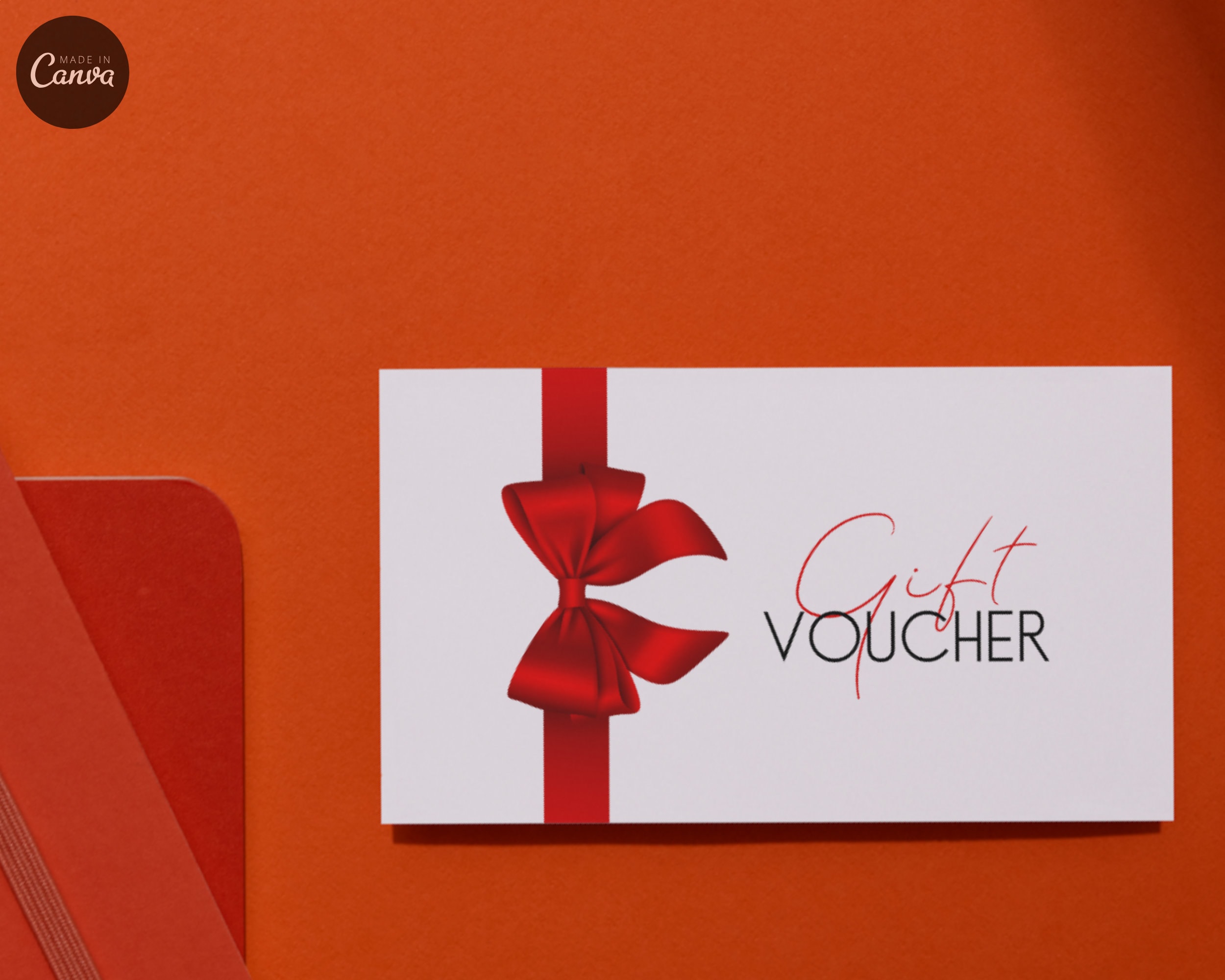 Digital Gift Voucher Template | Editable & Printable in Canva | Fully ...