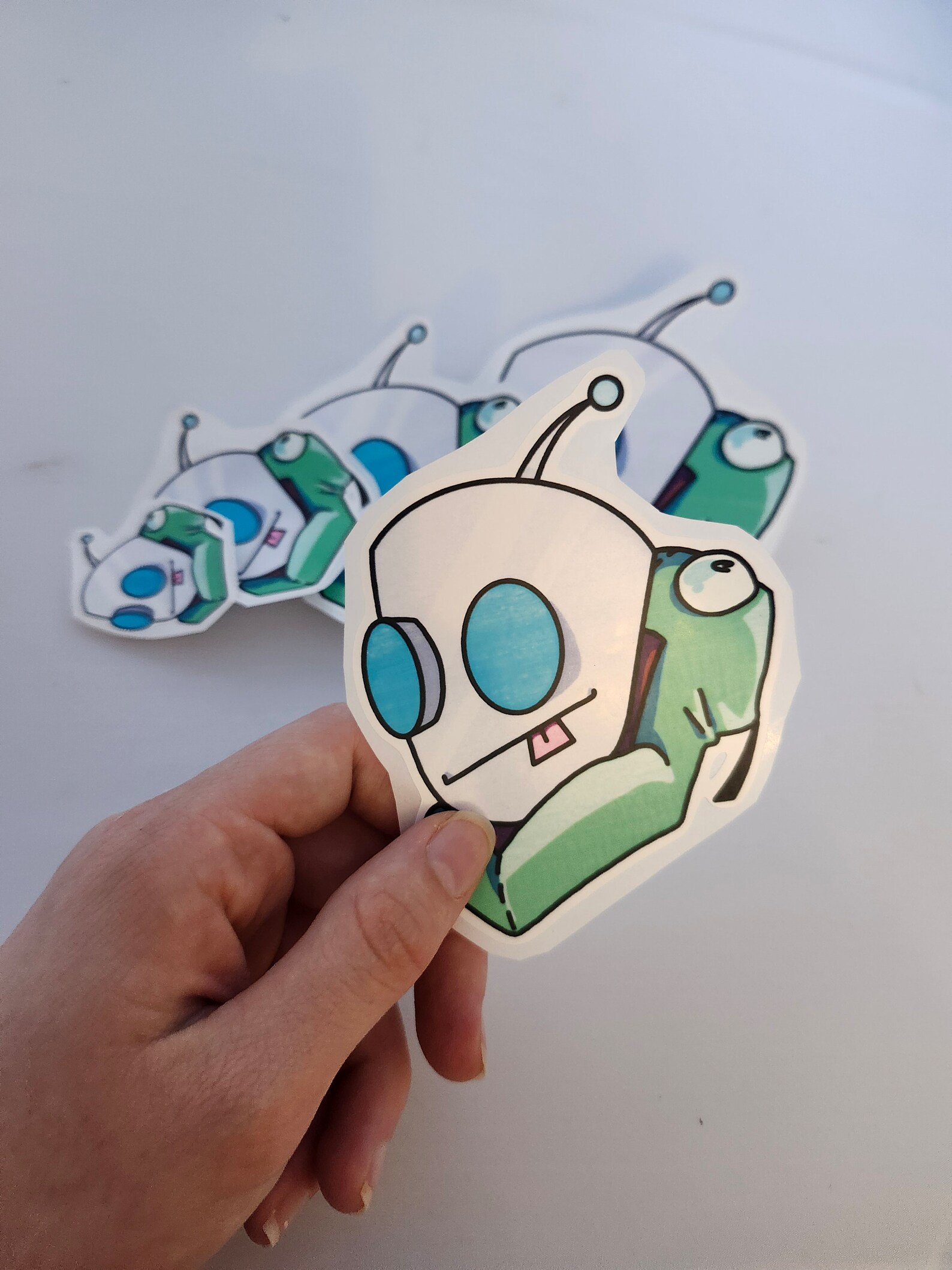 Invader Zim Gir Dog Vinyl Sticker - Etsy