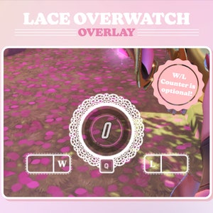 Cute Multicolor Coquette Lace Theme Overwatch 2 Overlay FREE PANELS ...